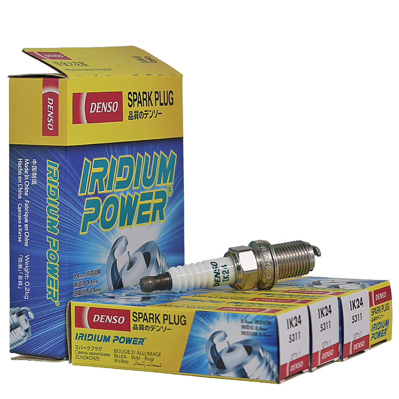 电装铱金火花塞IK24适配大众奥迪2代EA888高功率引擎专配单只装_虎窝淘