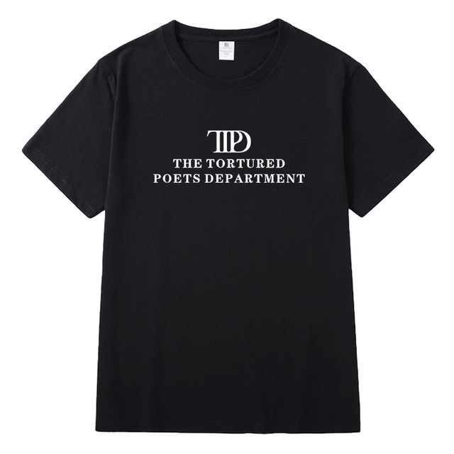 TTPD Taylor Short Sleeve T-shirt Men and Women Swift Taylor New Album ...