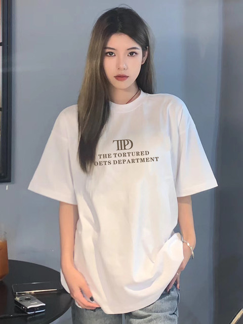 TTPD Taylor Short Sleeve T-shirt Men and Women Swift Taylor New Album ...