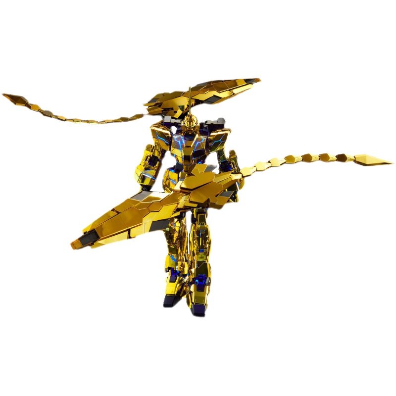 万代PB限定电镀PG独角兽3号机菲尼克斯 NT版高达模型_虎窝淘