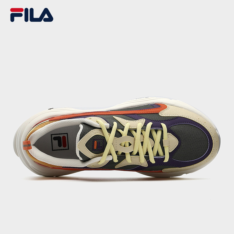 FILA斐乐官方MARS 1S SMU男鞋跑步鞋2023秋季新款时尚复古运动鞋_虎窝淘