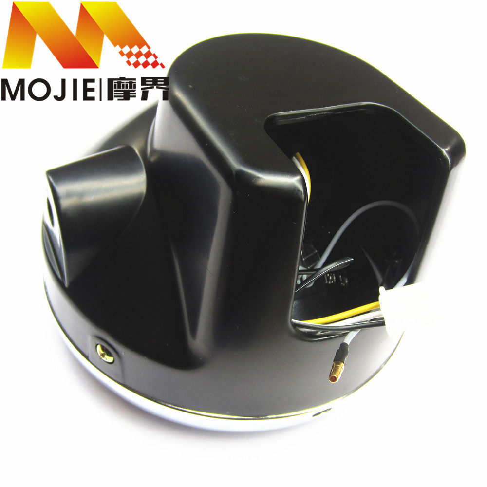 适用铃木锐爽EN125-3F/3A大灯总成前照灯EN150-A车头大灯圆灯_虎窝淘