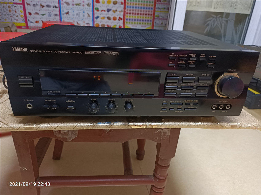 二手音响Yamaha/雅马哈R-V902功放机大功率家用AV家庭影院功放_虎窝淘