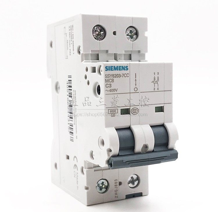 西门子5SJ62-2P断路器5SY 6201 6202 6203 6204-7CC 1A 2A 3A-4A_虎窝淘