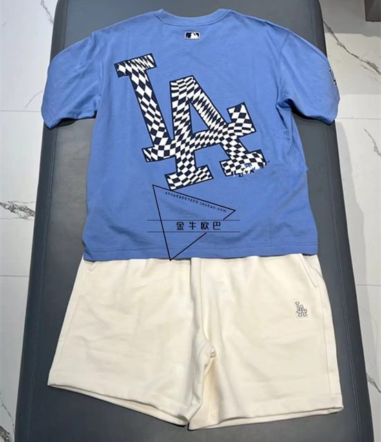 Korean trend MLB counter genuine spring and summer new style chessboard ...