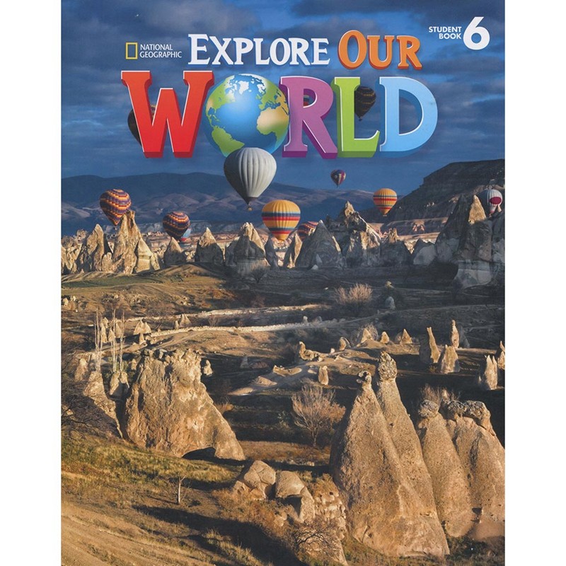 套装美国国家地理小学英语教材 Explore Our World Level 6学生用书+练习册带音频_虎窝淘