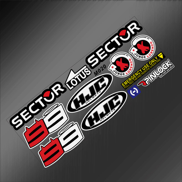 Suitable for motorcycles, motorcycles, hjc helmet stickers, full ...