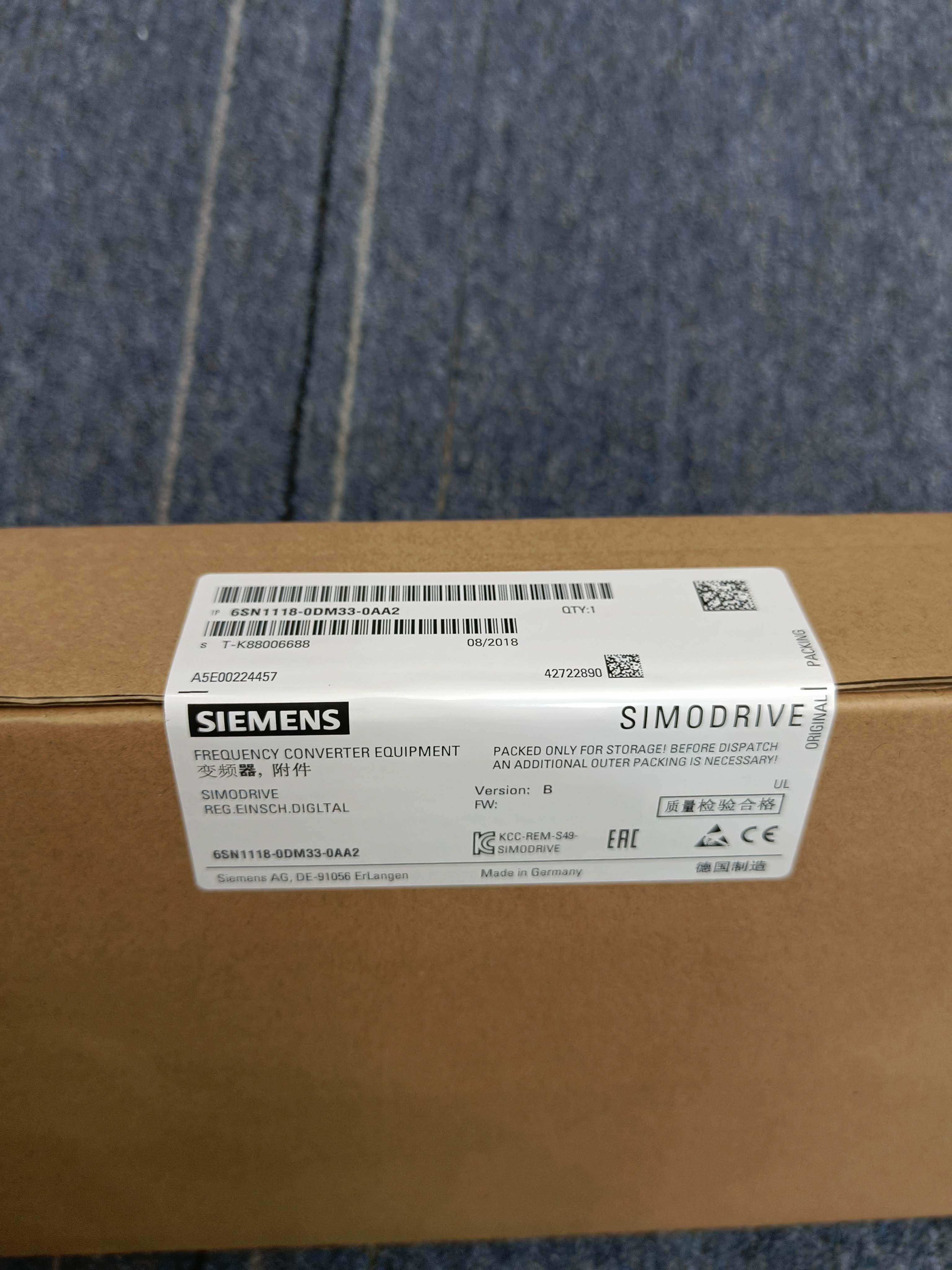 全新正品现货原装未拆封西门子611伺服轴卡6SN1118-0DK21-0AA2_虎窝淘