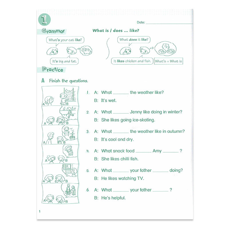 新版香港朗文小学英语教材 Longman Welcome to English 3A Gold新版语法练习册 Grammar Practice ...