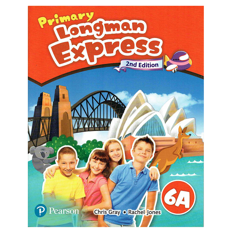 培生新版香港朗文小学英语教材Primary Longman Express 6A课本练习册全套五本第二版朗文快车PLE原版少儿英语哒哒哒英语 ...