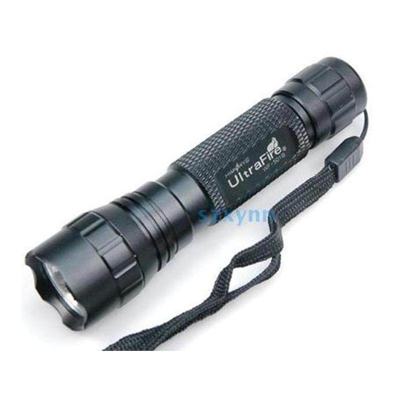 501B超亮远射CREE Q5 R5防水LED强光战术户外照明手电筒 320流明_虎窝淘