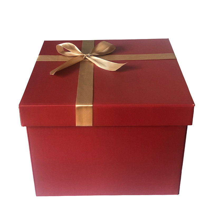 婚礼结婚红色大盒子中式伴手礼喜糖盒空大号超大礼物包装礼品盒_虎窝淘