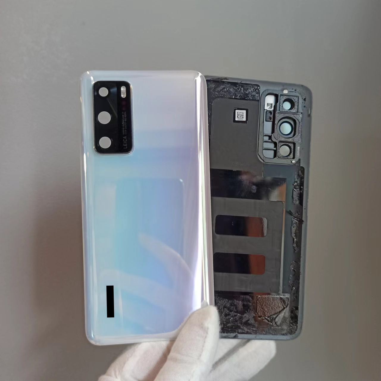 二手拆机后壳华为P40原装后盖 p40pro后壳原拆电池盖 p40pro+_虎窝淘