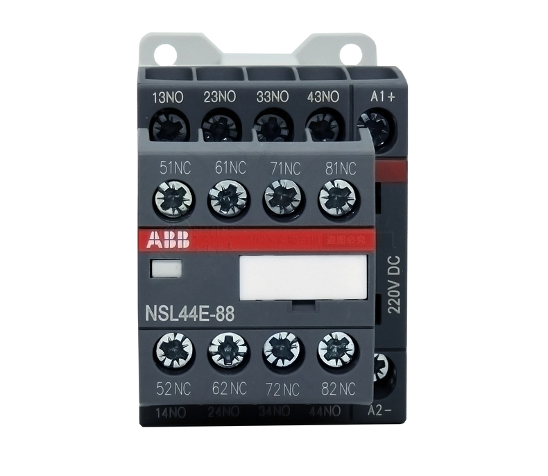 进口ABB接触器式中间继电器NSL22E-NSL44E一88 直流DC220V 2开2闭_虎窝淘