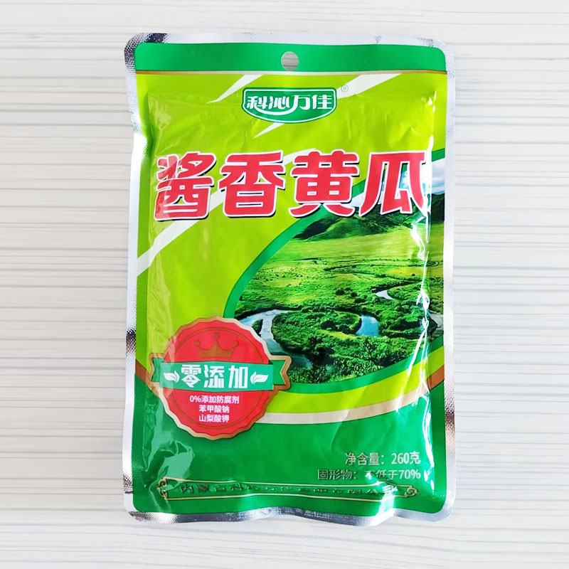 科沁万佳酱香卜留克咸菜丝260g*5袋装酱菜东北特产早餐下饭小菜_虎窝淘