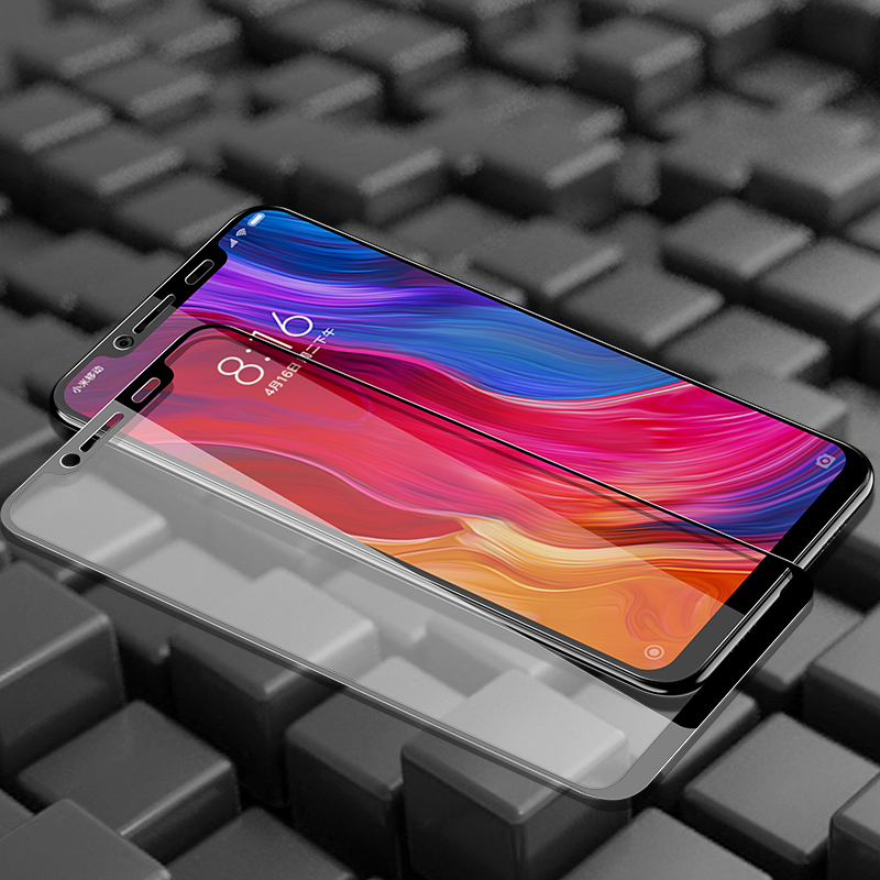 适用于小米8SE 9pro 6X Civi2 1S MiX4 MiX3 MiX2s MAX3黑鲨4pro全屏丝印二强高铝防爆玻璃防偷窥手机钢化膜_虎窝淘