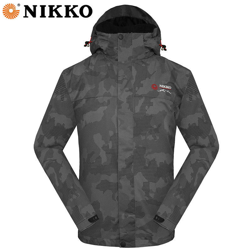 NIKKO日高男款冲锋衣薄款户外透气防水外套女款专业登山风衣包邮_虎窝淘