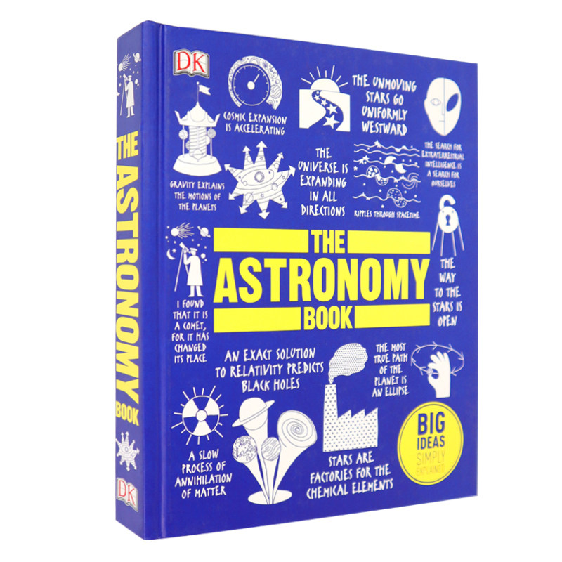 英文原版 The Astronomy Book天文学百科 DK科学百科图解人类的思想百科丛书精装 STEM儿童科普少儿百科读物_虎窝淘