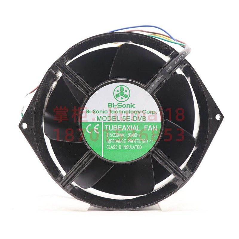 5E-DVB Bi-sonic风机全新原装 100-120V/200-230V 4线双电压风扇_虎窝淘