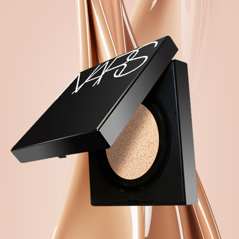 NARS亮采方气垫粉底液16H持妆细腻防汗遮瑕不暗沉保湿不卡纹_虎窝淘