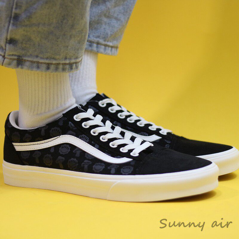 Sunny现货 VANS黑色虎纹AUTHENTIC STYLE 36 VR3板鞋VN0007R29RJ_虎窝淘