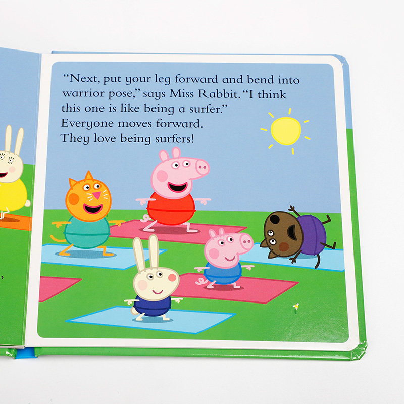 英文原版 Peppa Pig: Peppa Loves Yoga粉红猪小妹小猪佩奇爱瑜伽 3-6岁儿童英语启蒙认知图画故事书趣味插画书正版进口 ...