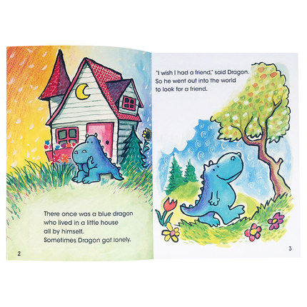 送音频英文原版Dragon系列5本 Dragon's Fat Cat:An Acorn Book Dog Man同作者dav pilkey恐龙 ...