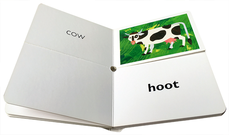 进口英文原版绘本 My Very First Book of Animal Sounds我的第1本动物叫声书 Eric Carle纸板书幼儿 ...