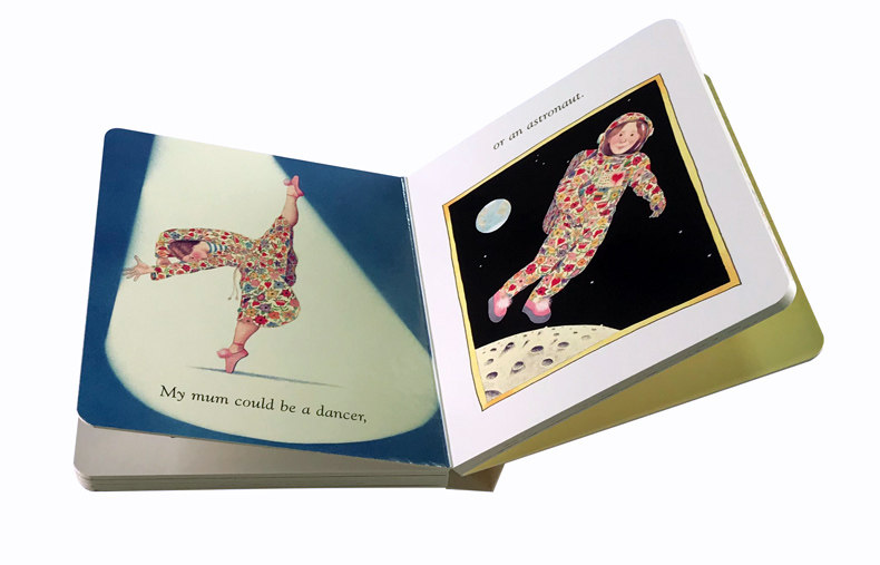 送音频英文原版My Mum我妈妈纸板书家庭关系情商管理名家Anthony Browne安东尼布朗亲子互动My dad我爸爸系列mymum_虎窝淘