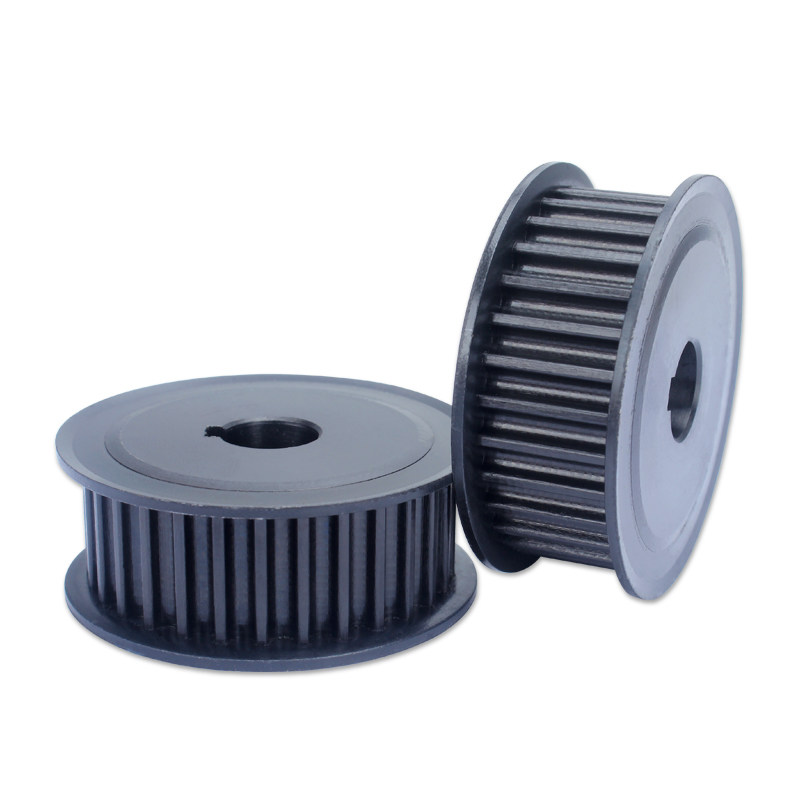 同步带轮5M-30齿同步轮同步皮带轮45号钢传动轮工业皮带轮输送轮_虎窝淘