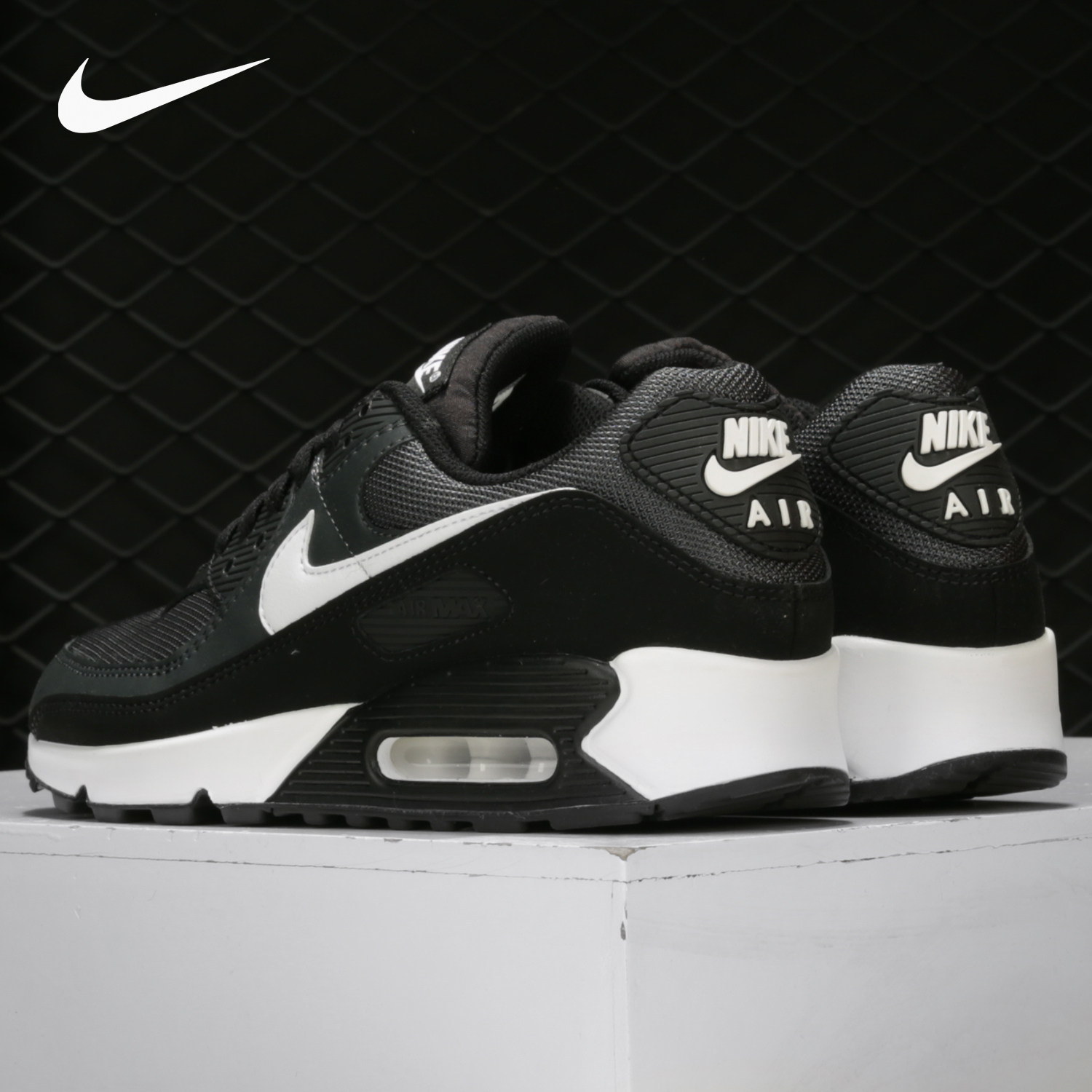 Nike/耐克官方正品AIR MAX 90男子气垫缓震低帮运动鞋 CN8490_虎窝淘