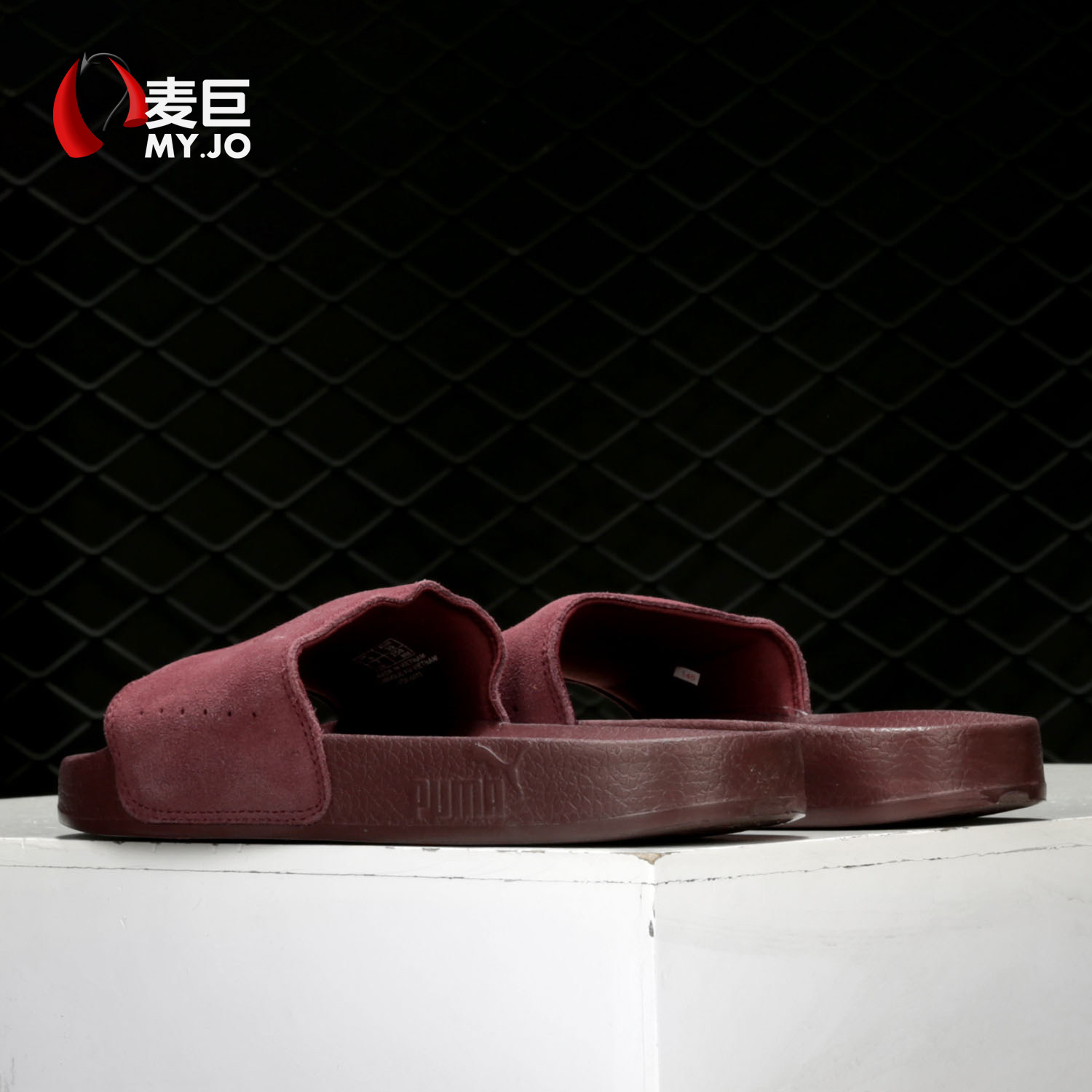 Puma/彪马正品Leadcat Suede蕾哈娜男女金标丝绒时尚拖鞋365758_虎窝淘