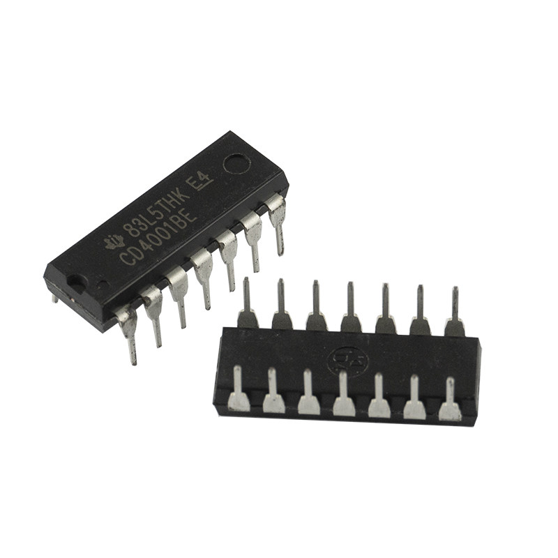 四2输入端或非门CD4001直插/贴片 CD4001BP DIP-14 SOP-14_虎窝淘