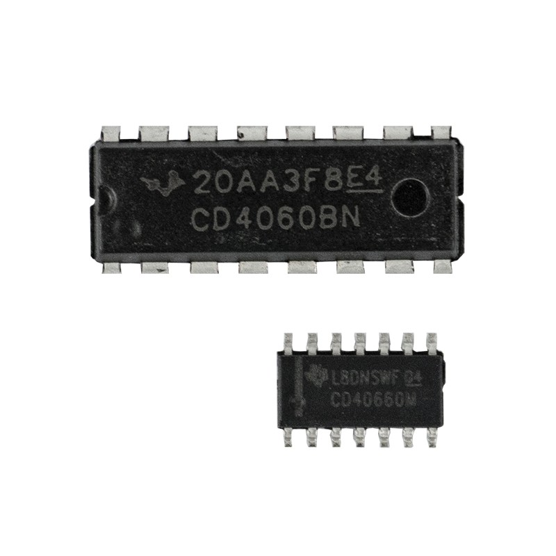 CD4060二进制计数器集成IC直插/贴片 DIP-16 SOP-16_虎窝淘