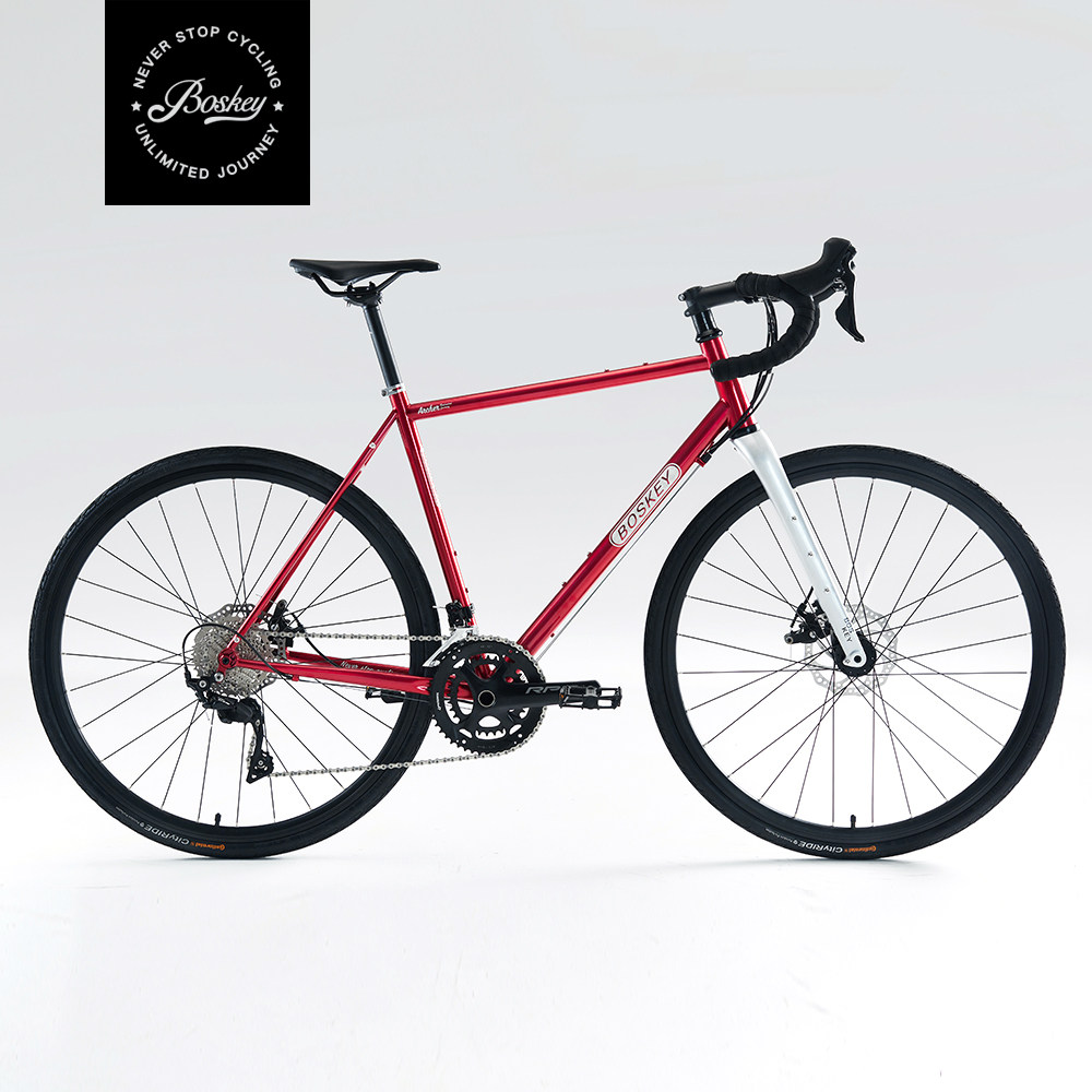 BOSKEY不死骑 ARCHER Gravel砾石越野桶轴碟刹碳叉宽胎公路车_虎窝淘