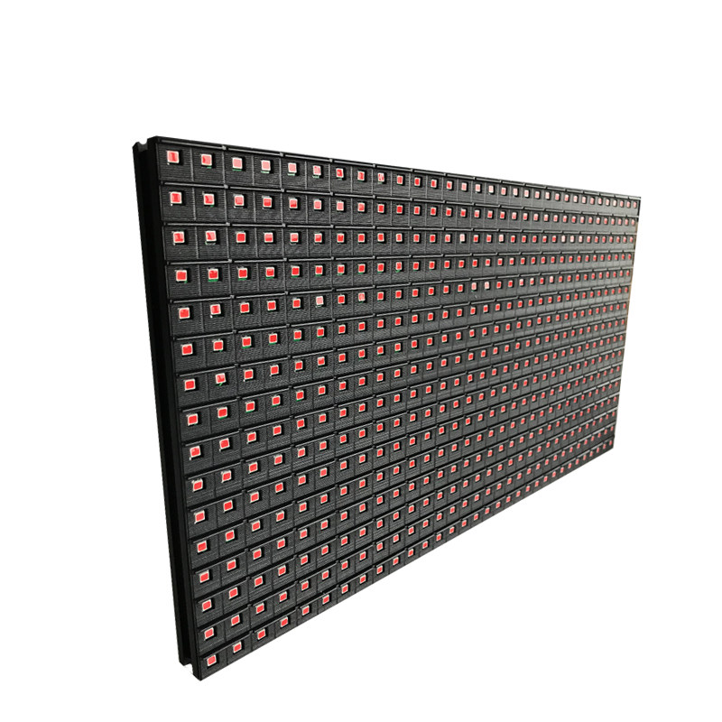led显示屏P10单元板模组单红全/半户外定做电子滚动走字屏表贴_虎窝淘