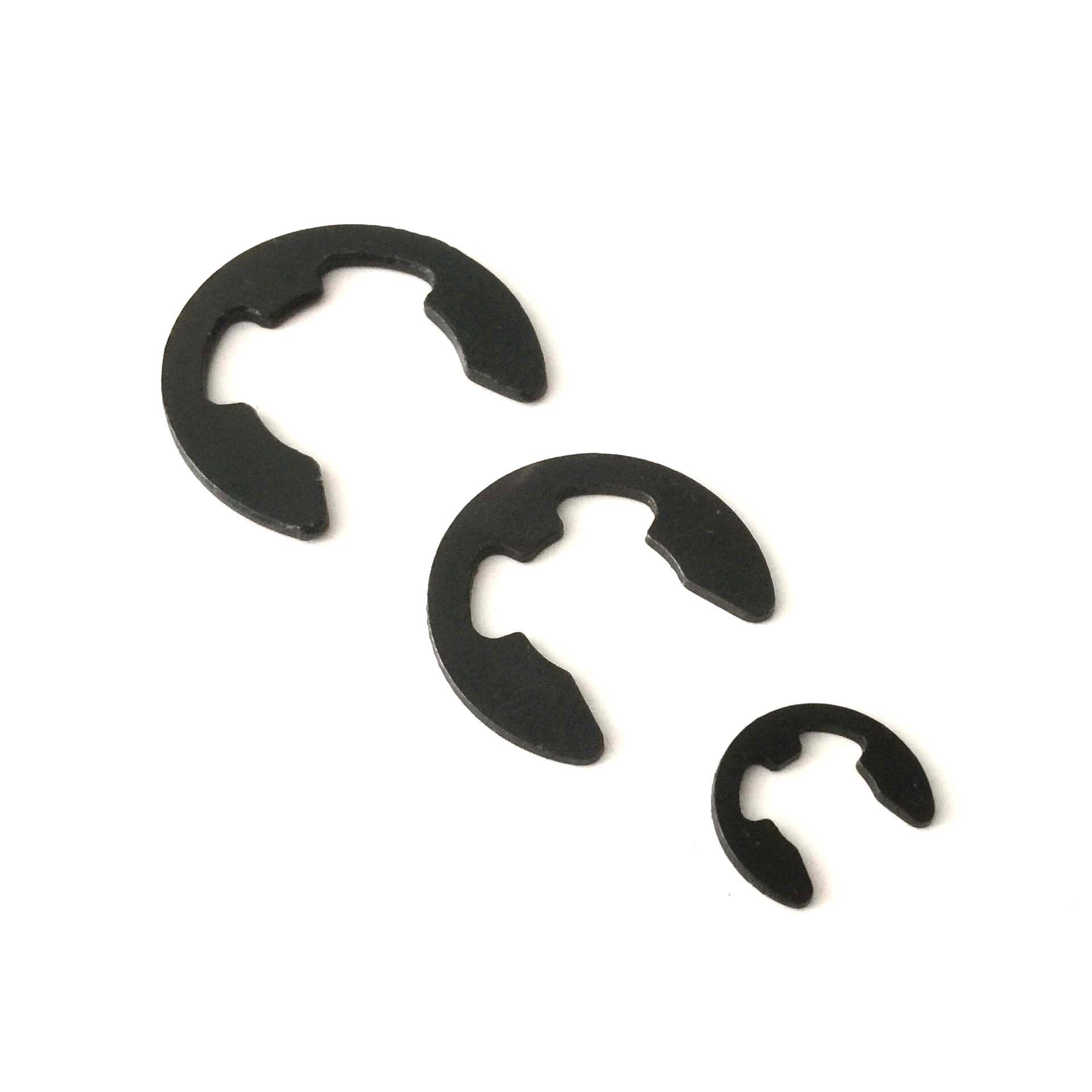 65锰钢开口卡簧挡圈E型e型卡簧扣GB896轴用挡圈外卡M1.5M2M3-M24_虎窝淘