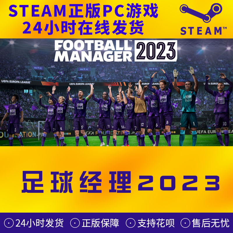 PC中文正版steam游戏足球经理2023 Football Manager 2023 FM2023激活码KEY_虎窝淘