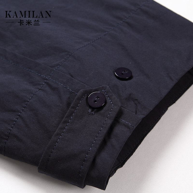 KAMILAN卡米兰2017秋季新款休闲裤女时尚百搭七分裤宽松阔腿裤_虎窝淘