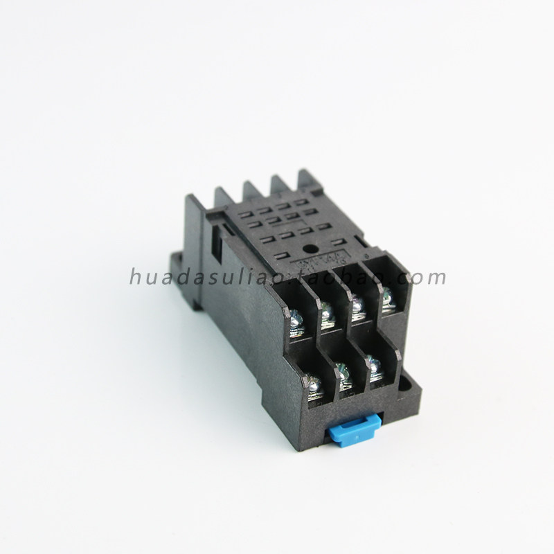 DYF14A继电器插座底座 HH54PL MY4NJ适用小14脚导轨安装PYF_虎窝淘