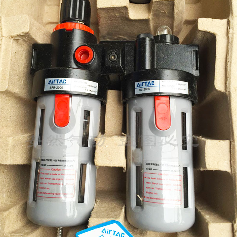 Airtac气源处理器AFC20001亚德客过滤油雾器BFC4000调压阀三联件_虎窝淘