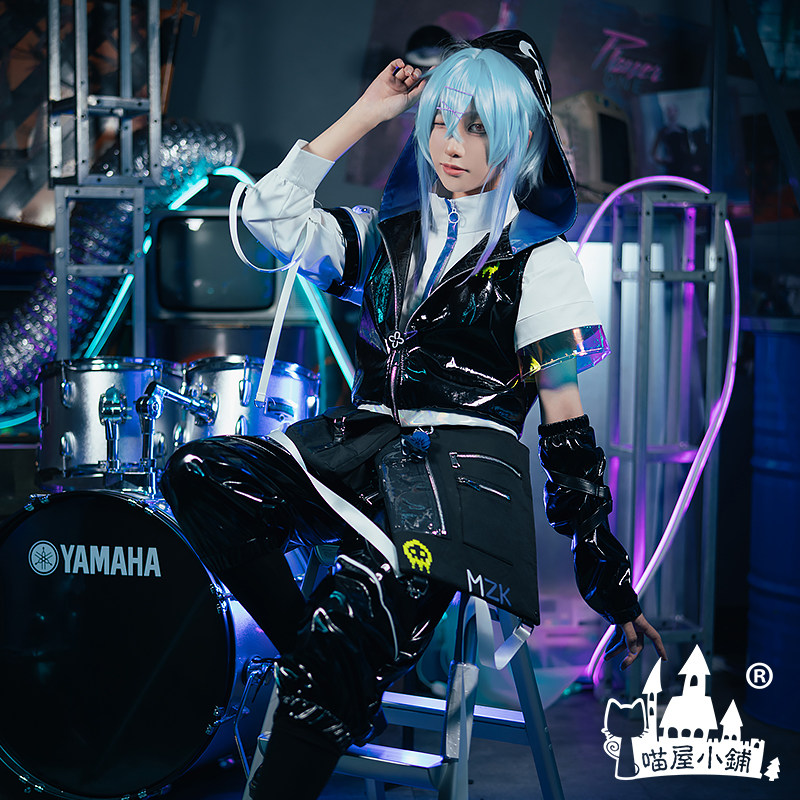 喵屋小铺明日方舟cos服音律联觉灯下定影水月cosplay游戏动漫服装_虎窝淘