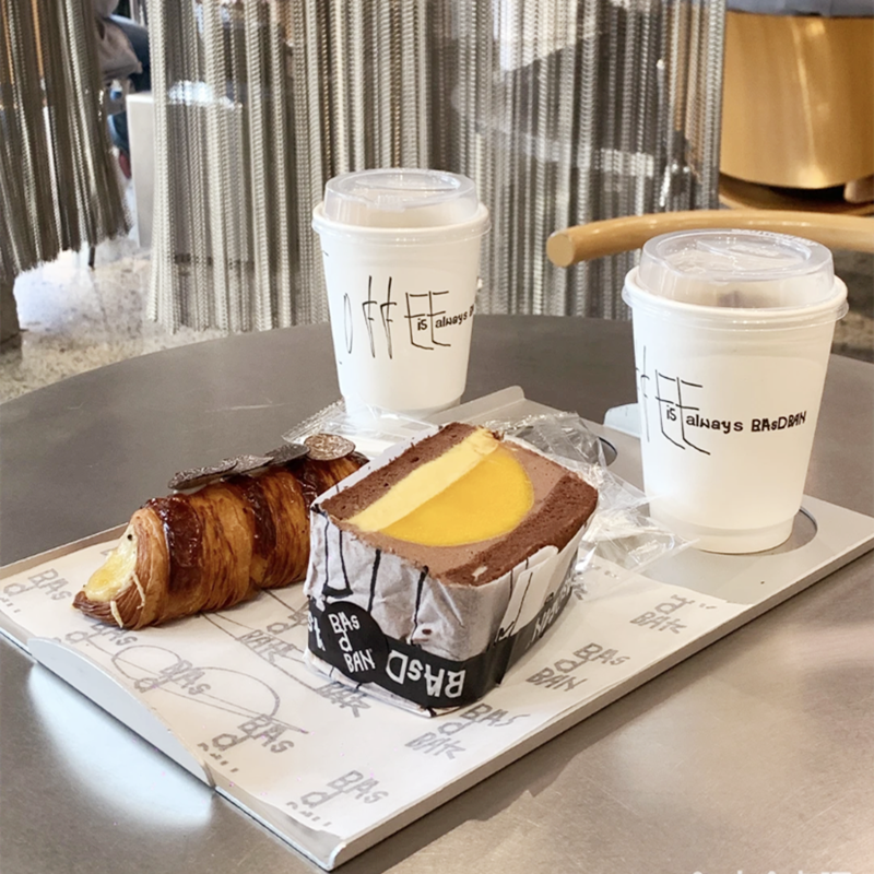 上海代购网红basdban巴适得板黑松露卷榛子可颂拿破仑芒果三明治_虎窝淘