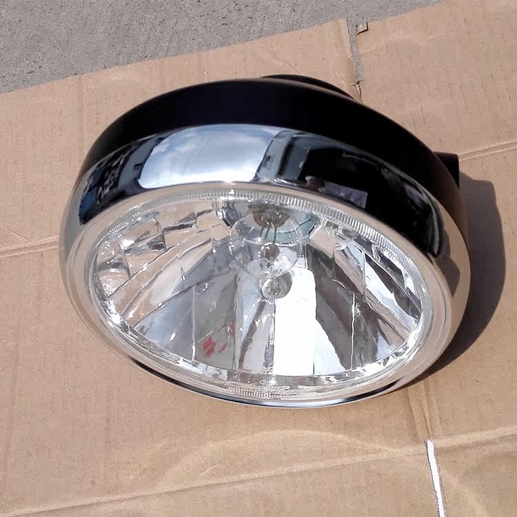 适用铃木锐爽EN125-2A-2E-2F-3E-3F前照灯摩托车圆形大灯方大灯_虎窝淘