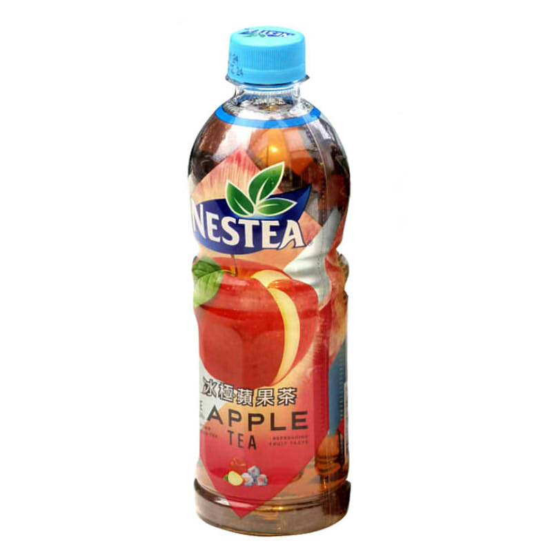 香港进口NESTEA雀巢柠檬茶冰极柠檬茶苹果茶饮料480ml胶瓶港版_虎窝淘