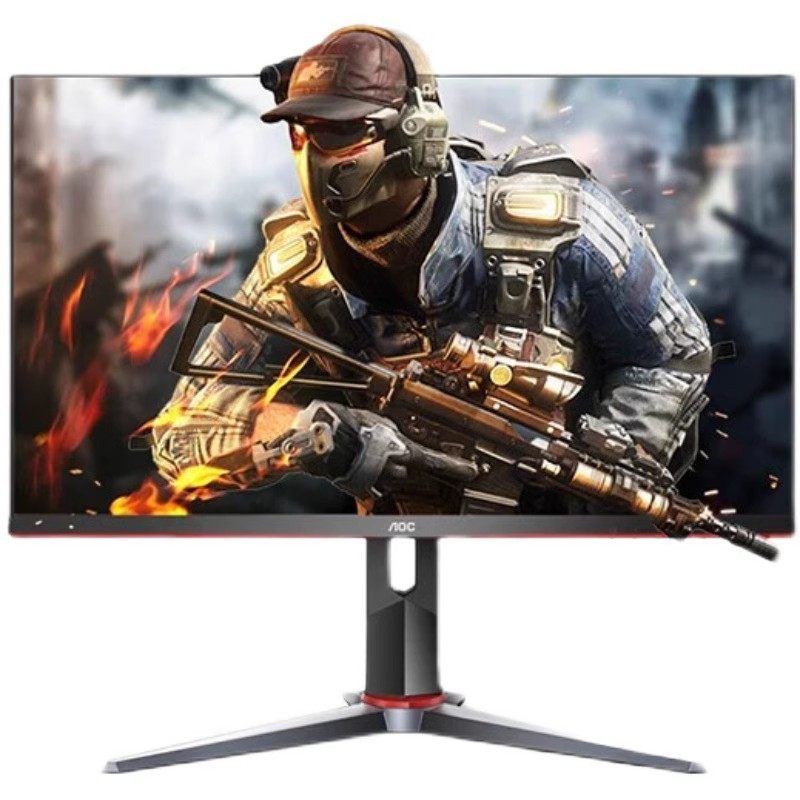 AOC Q27G2 27英寸 2K 170/240hz电竞旋转升降游显示器Q27G3ZE_虎窝淘