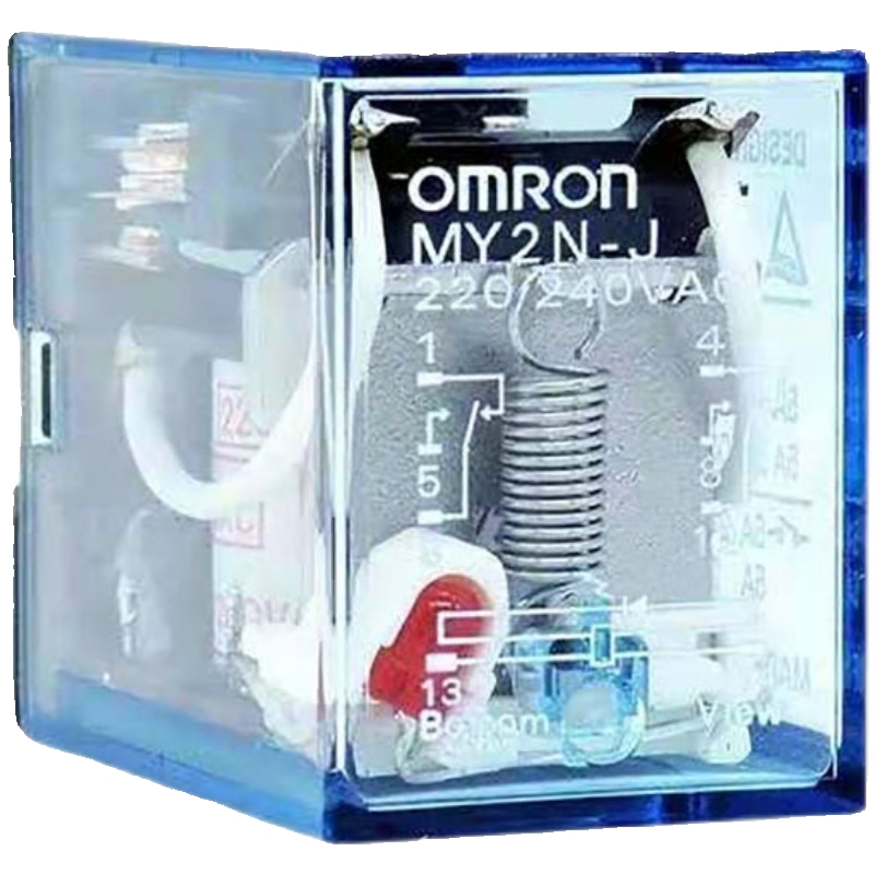 欧姆龙中间小型继电器MY2N-J MY3N-J MY4N-J DC24V LY2N-J AC220V_虎窝淘