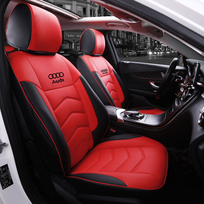 奥迪A4L坐垫A6L A3 Q2L Q3 Q5L A5 A4L座套全包围四季专用座套垫_虎窝淘