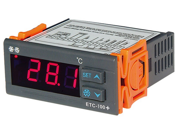 精创温控器ETC-100+制冷温度控制器温度校正故障报警温控仪_虎窝淘