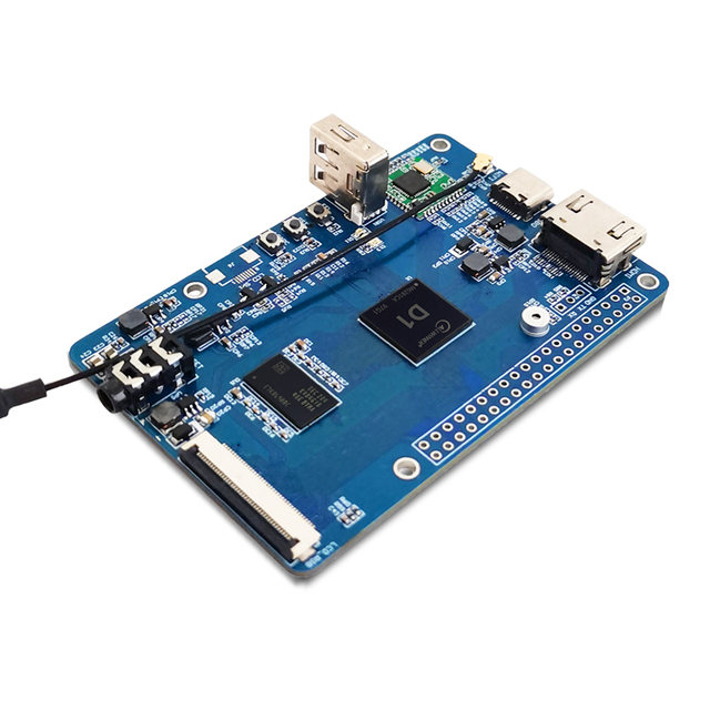 LCPI Allwinner D1/D1s development board 64bit RISC-V Linux SBC supports Tina Debian
